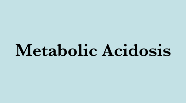 Metabolic Acidosis: Everything You Need To Know - HealthKart